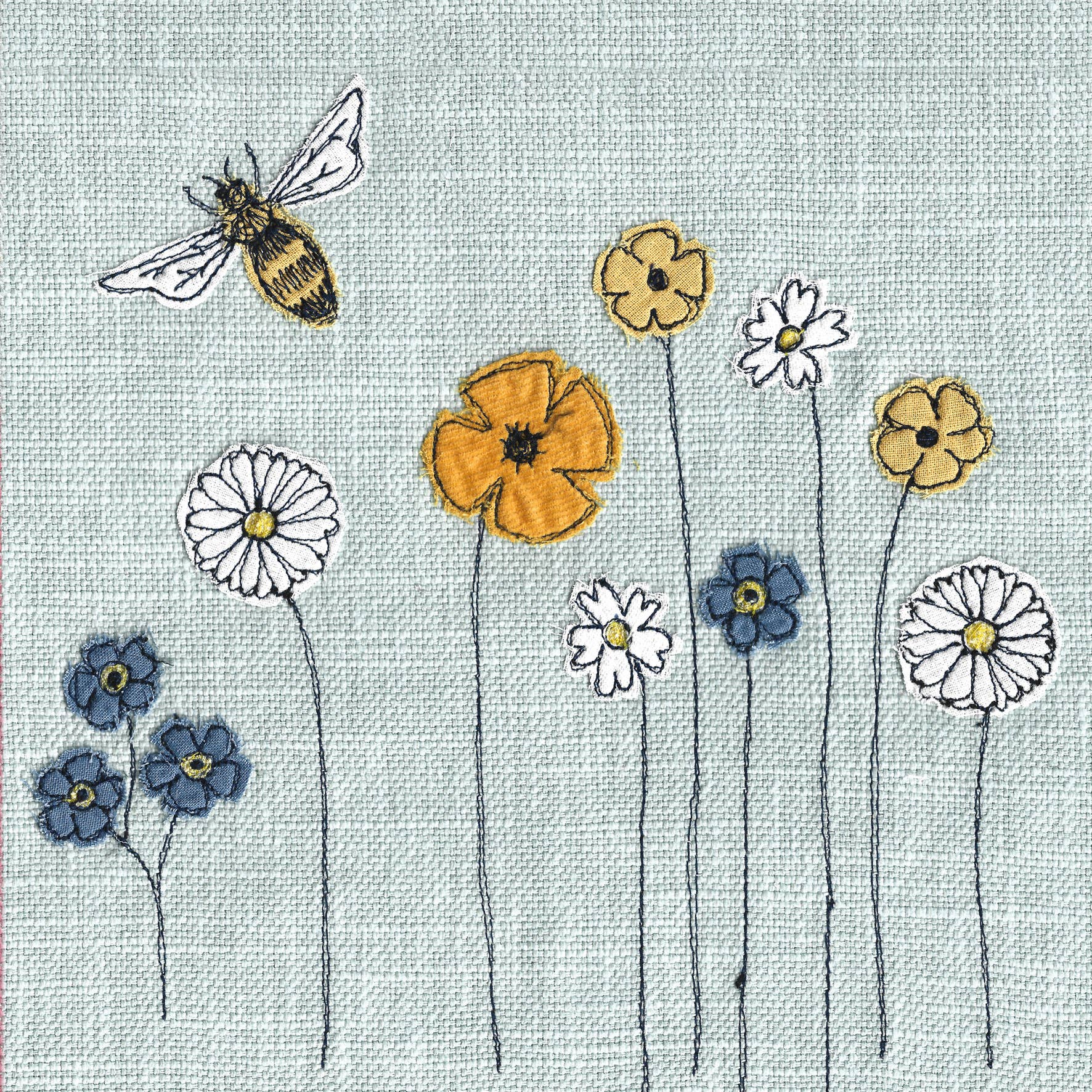 Poppy Treffry Wild Flowers Card [Made in the UK] – Gohobi
