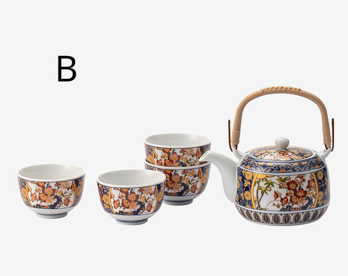 [Made In Japan] Gohobi Japanese Ancient Imari Tea Set