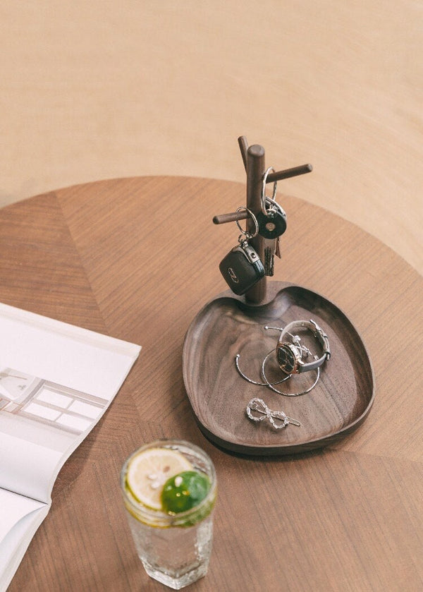 Gohobi Wooden Tree shaped Key Rack