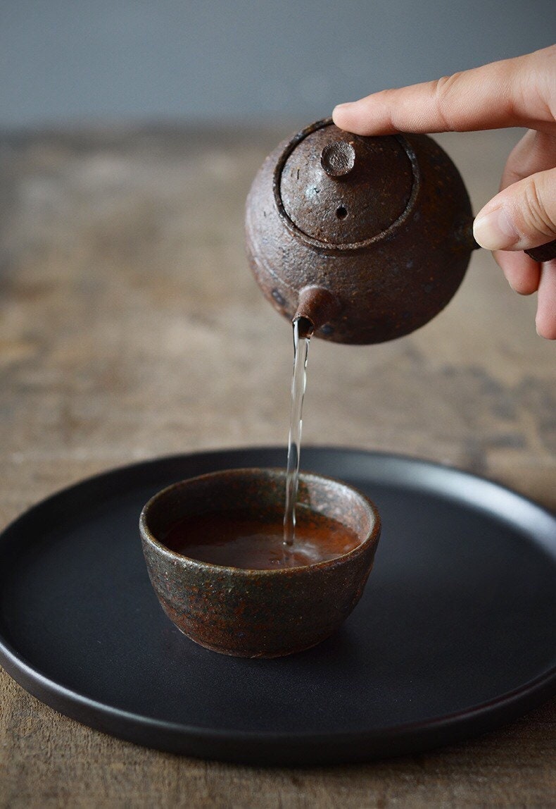 Gohobi Handmade Old Rock Mud Tea Cup